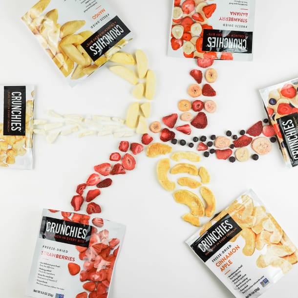 6 Flavor Variety Pack- 6CT - crunchiesfood.com