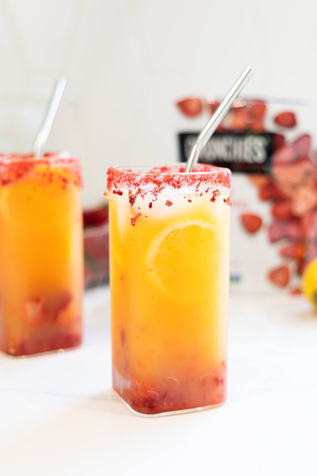 Summer Sunrise Mocktail - crunchiesfood.com